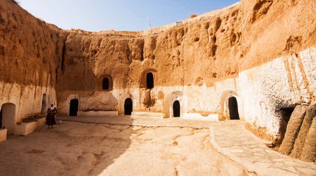 Matmata - Las casas trogloditas de Túnez